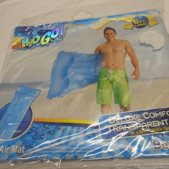 Bestway | Other | New Adult Inflatable Bestway Transparent Mat Swim ...